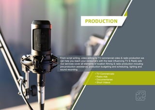 Pro Ads Advertising Agency Company Profile - Tel: 0227324270 ...