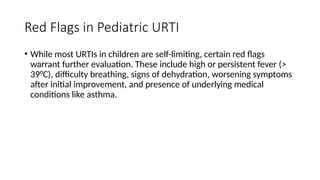 Pro and Con about diagnosing URTI IN CHILDREN | PPT