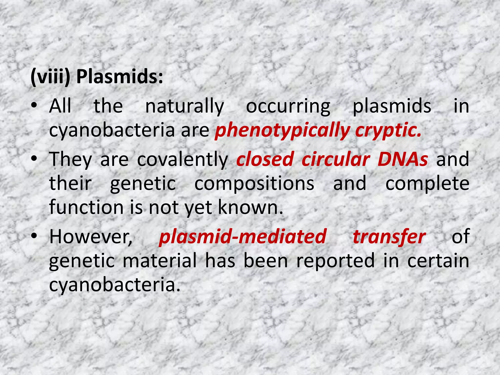 Prokaryotic and Eukaryotic Algal cell structure | PPTX