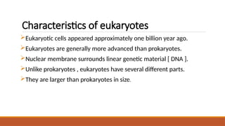 PROKARYOTIC AND EUKARYOTIC PRESENTATION.pptx