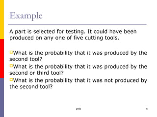 prob Probability PowerPoint notes Probability PowerPoint notes | PPT