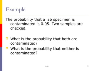 prob Probability PowerPoint notes Probability PowerPoint notes | PPT