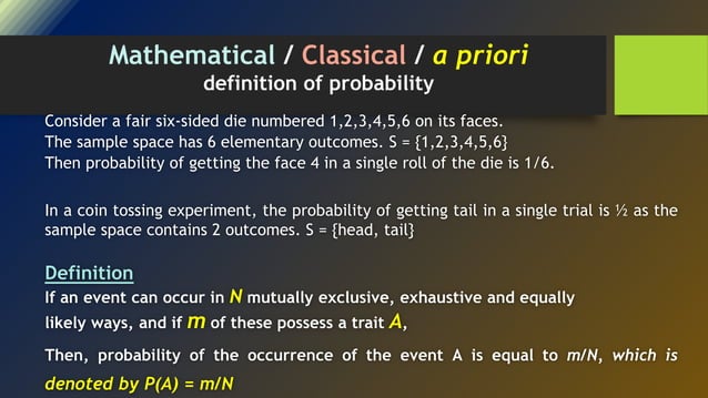Prob2definitions | PPT