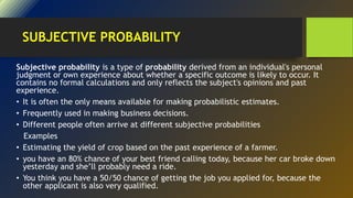 Prob2definitions | PPT