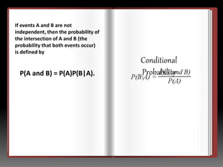 conditional probabilty | PPTX