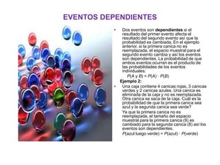 Concepto de Probabilidad | PPTX