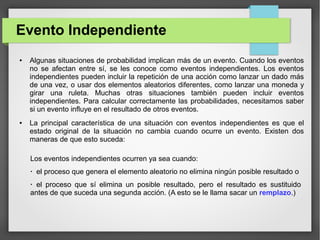 Probabilidad y Eventos | ODP