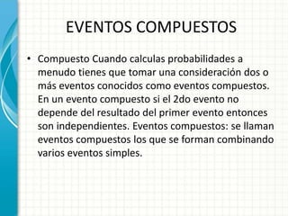 Probabilidad de ocurrencia de dos eventos | PPTX