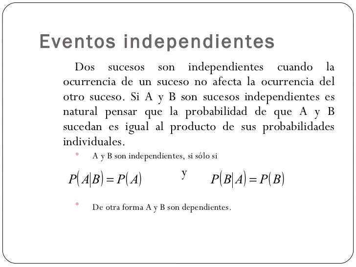 Leyes de Probabilidades