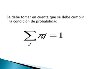 Probabilidades de estado estable | PPTX
