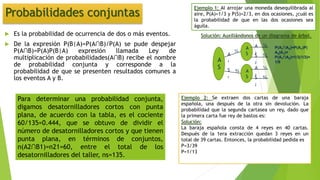 Probabilidad estadística I | PPTX