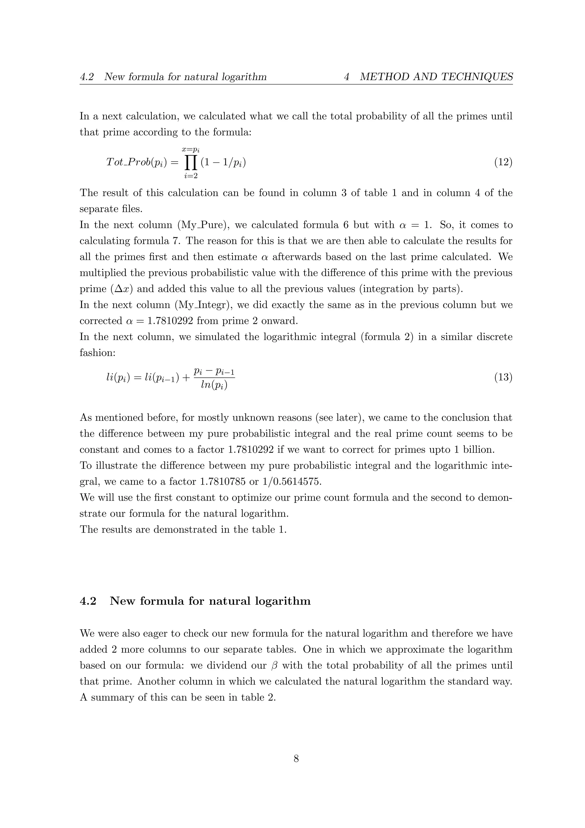 Probabilistic approach to prime counting | PDF