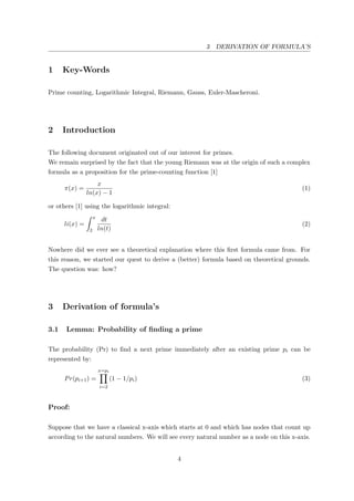 Probabilistic approach to prime counting | PDF