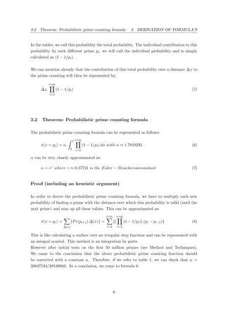 Probabilistic approach to prime counting | PDF