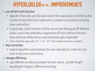 Probabilistic data structures. Part 2. Cardinality | PDF