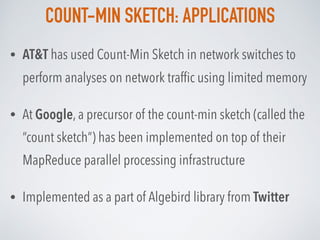 Probabilistic data structures. Part 3. Frequency | PDF
