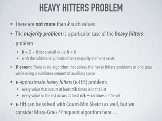 Probabilistic data structures. Part 3. Frequency | PDF