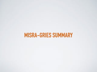 Probabilistic data structures. Part 3. Frequency | PDF