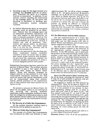 1982 - Probabilistic Encryption & How To Play Mental Poker Keeping ...