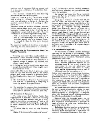 1982 - Probabilistic Encryption & How To Play Mental Poker Keeping Secret All Partial ...