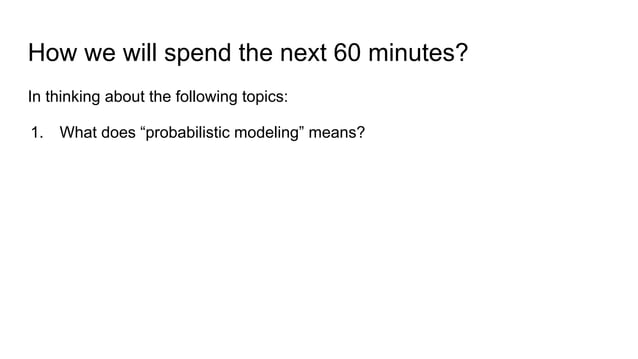 Probabilistic modeling in deep learning | PPT Probabilistic modeling in deep learning | PPT