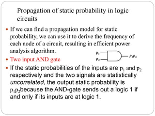 Probabilistic Power Analysis | PPTX