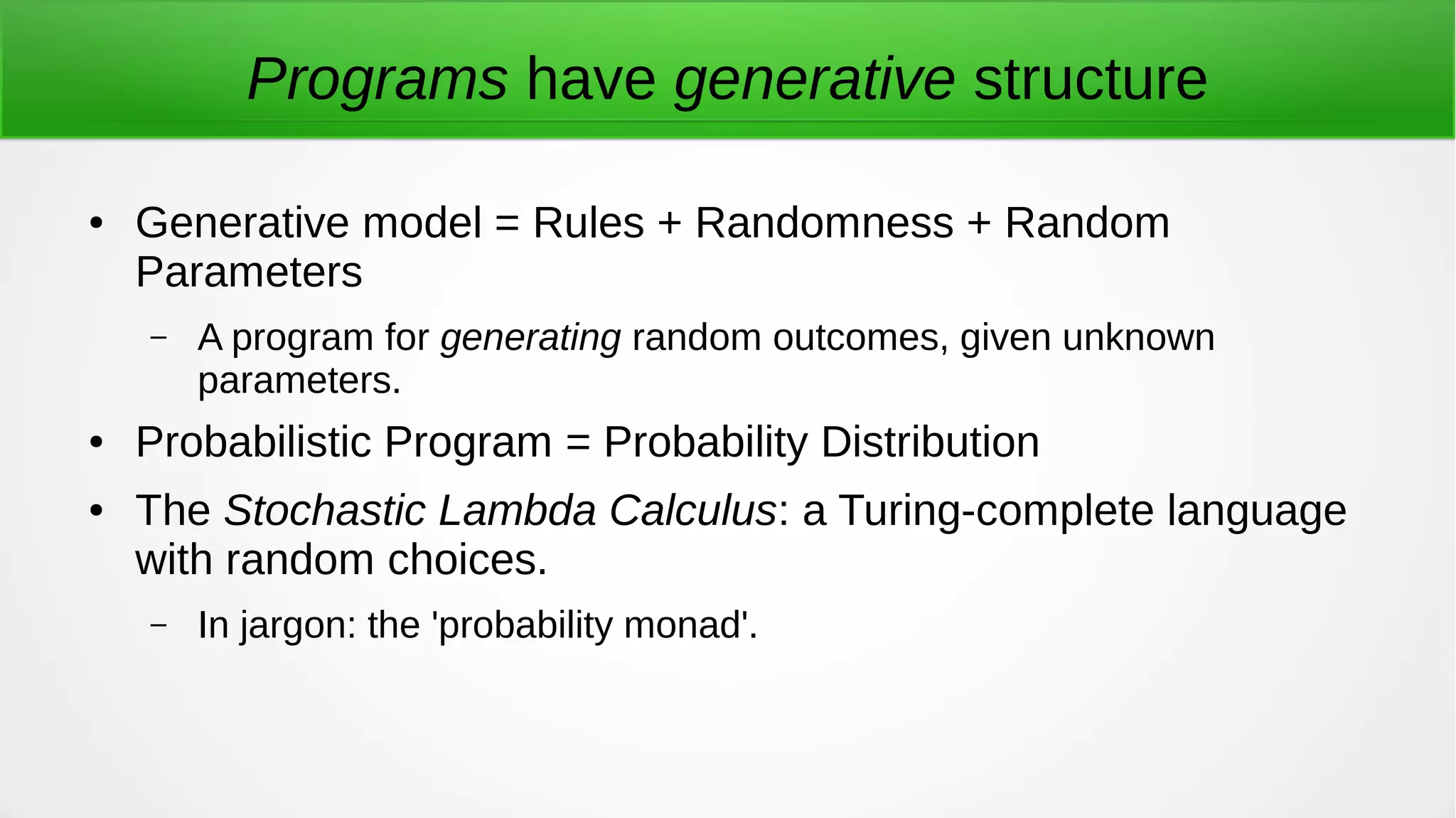 Probabilistic programming | PPT
