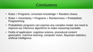 Probabilistic programming | PPT
