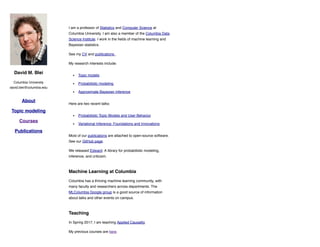 Probabilistic Topic Models | PPT