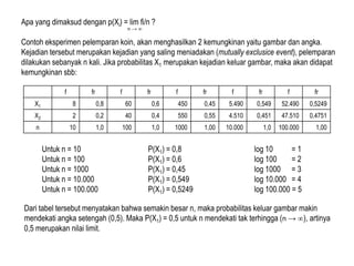 Probabilitas (Statistik Ekonomi II) | PPTX