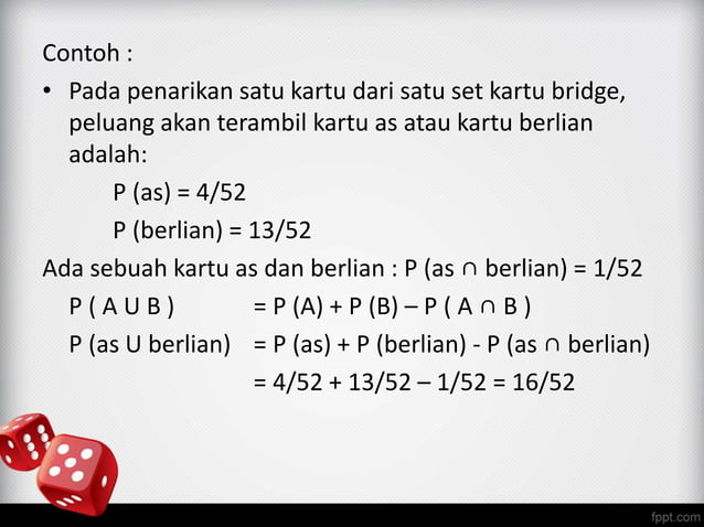 Probabilitas - Statistik 2 | PPTX