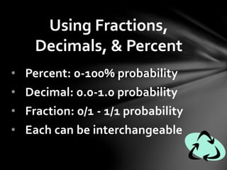 Probabilities | PPT