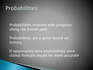 Probabilities and forecast by K. Kaleem Ahmad | PPT