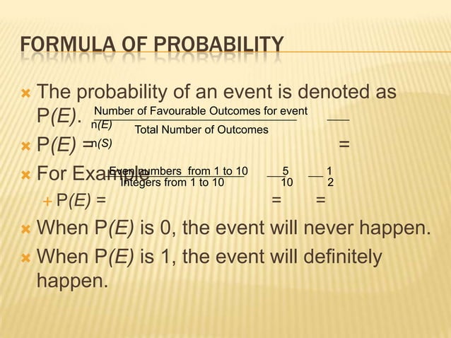 Probability | PPSX