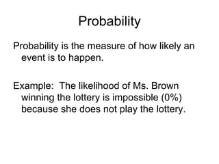 Probability | PPT