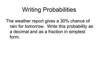 Probability | PPT