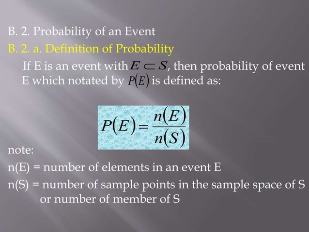 Probability Learning | PPT