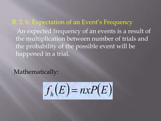 Probability Learning | PPTX
