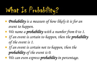 Probability | PPTX