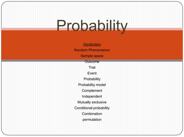 Probability | PPT