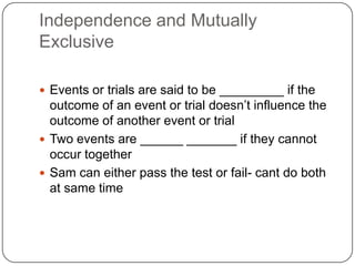 Probability | PPTX