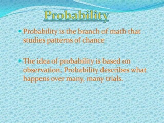 Probability | PPTX
