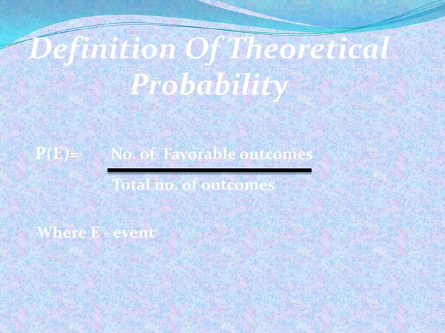 Probability | PPTX | Physics | Science