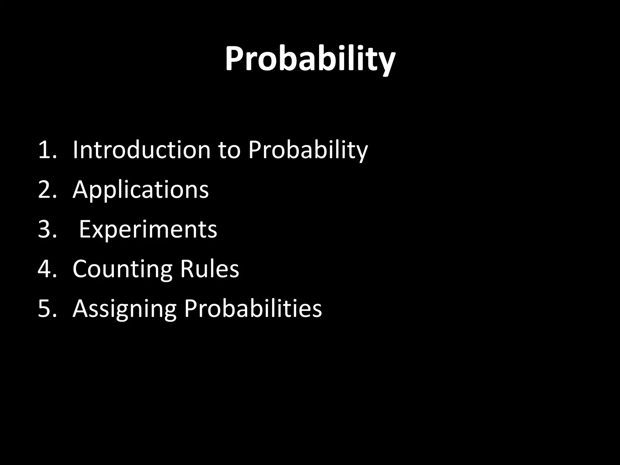 Probability | PPTX