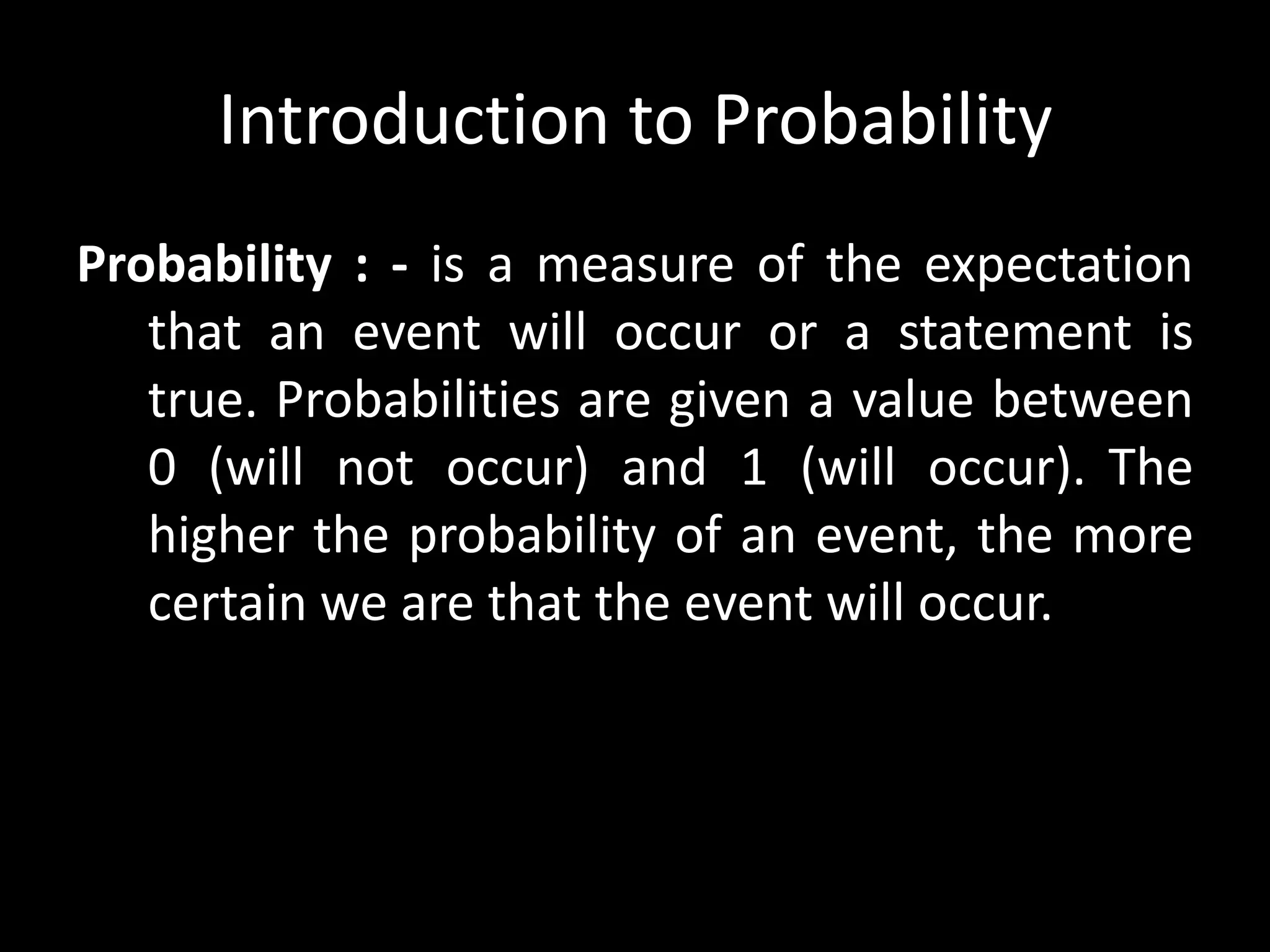 Probability | PPTX