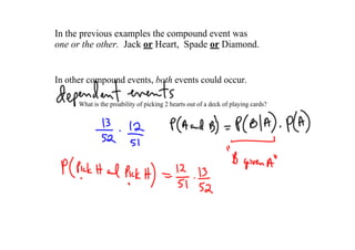Probability; Compound Event, Permutations | PDF