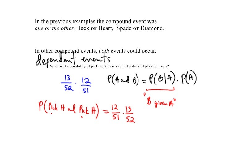 Probability; Compound Event, Permutations