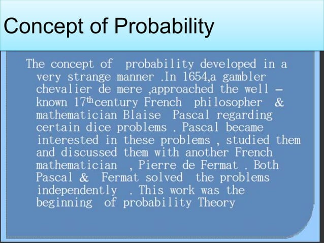Probability | PPTX | Physics | Science
