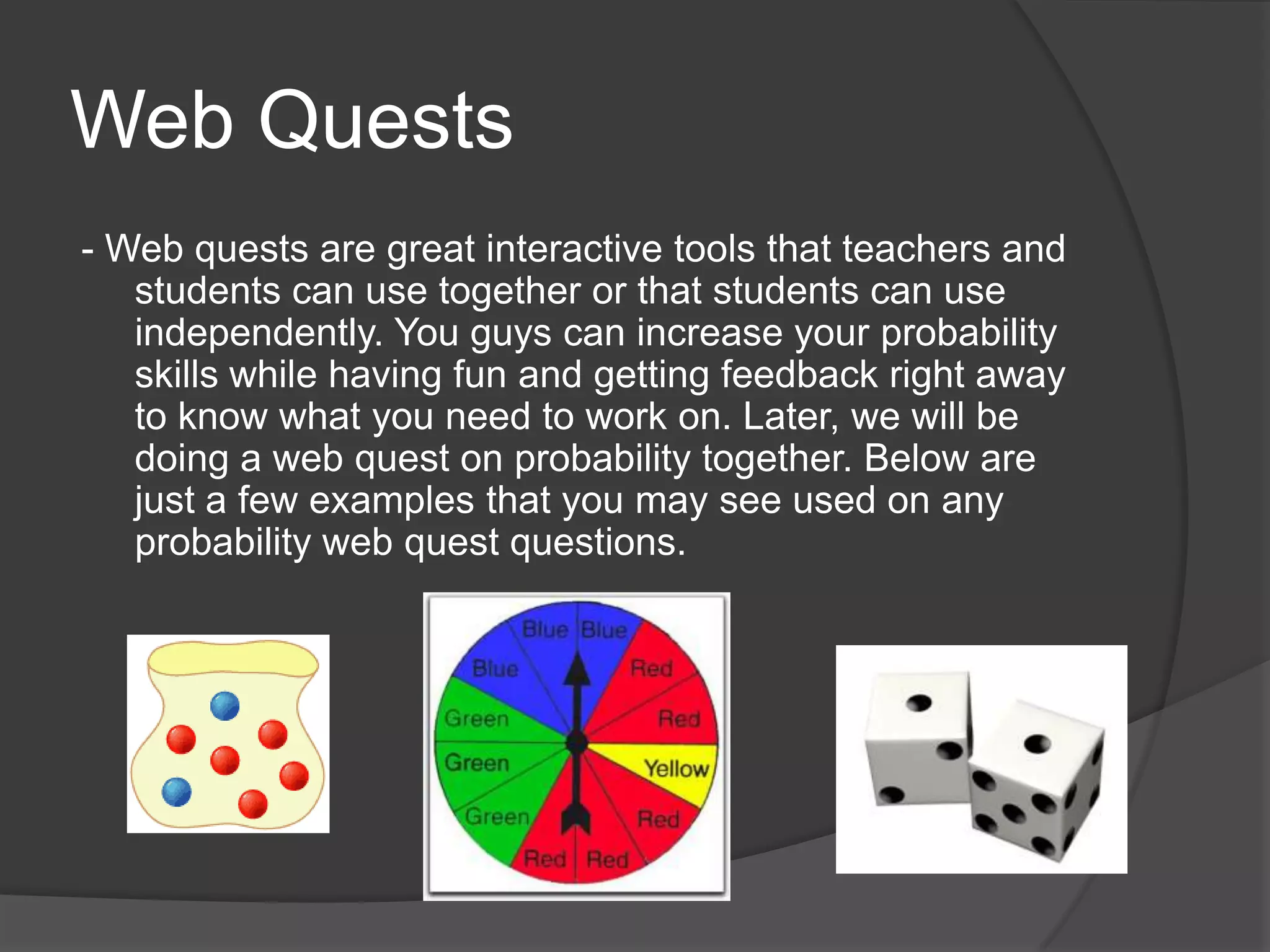 Probability: Learning Through Technology | PPTX