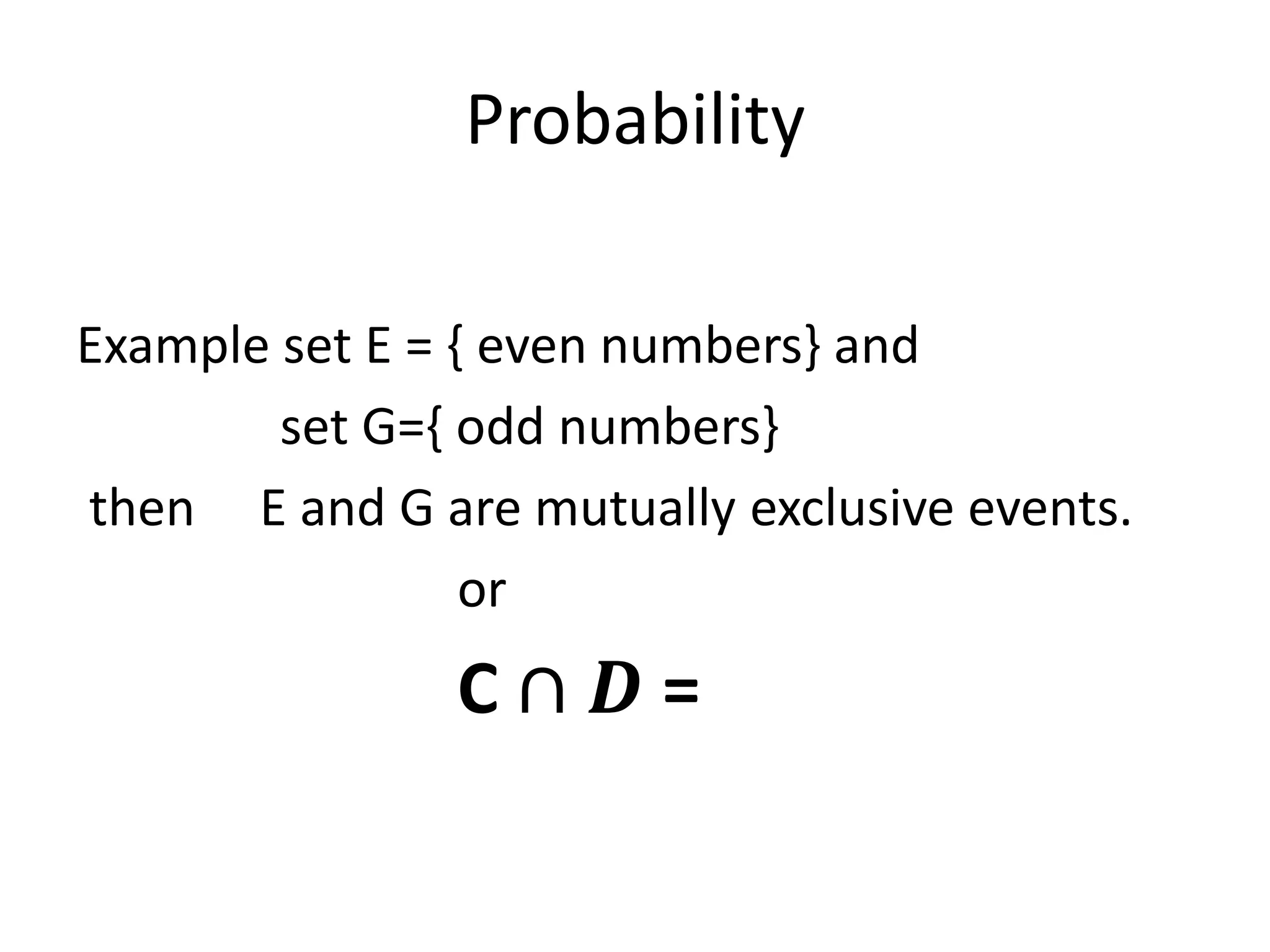 Introduction of Probability | PPTX